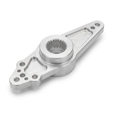 China CNC Aluminum UAV Servo Horn for Fixed Wing Flight Control Linkages for sale