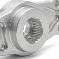 China CNC Aluminum UAV Servo Horn for Fixed Wing Flight Control Linkages for sale