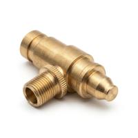 China CNC Brass RF Cavity Filter Tuning Plunger for Wireless Communication Equipment for sale