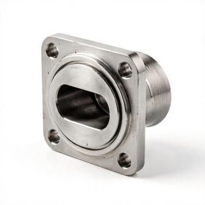 China CNC Stainless Steel UAV Engine Exhaust Flange for Gas Powered Fixed Wing Drones for sale