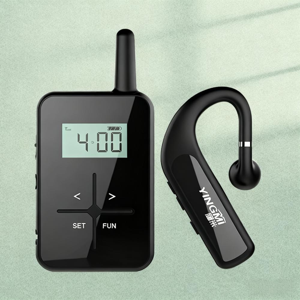 Seamlessly compatible with the pre-recorded audio of the interpreter