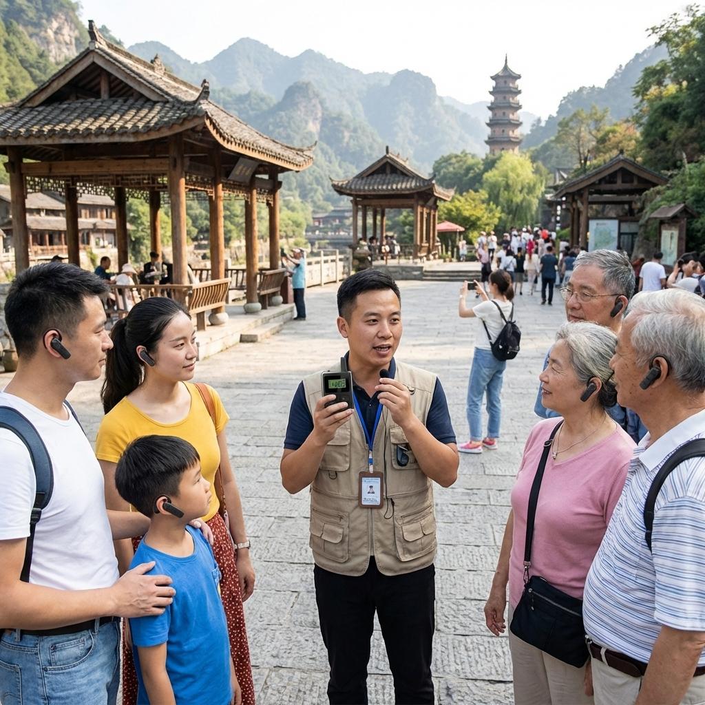 Smooth Collective Journeys for Guides