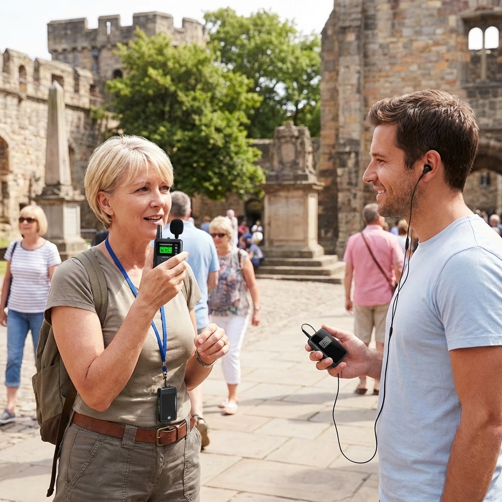 core choice of wireless tour guide devices