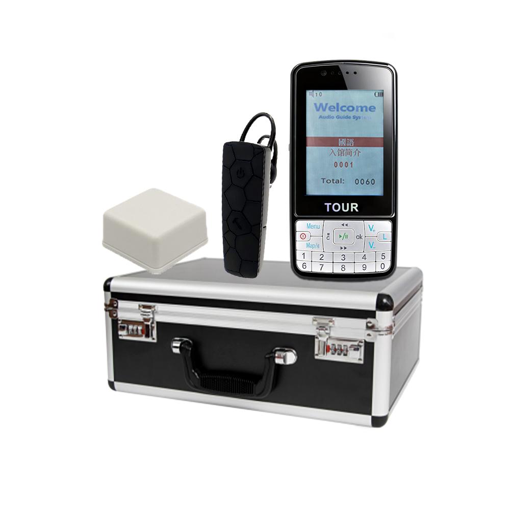 one of the Yingmi self-service audio guide devices