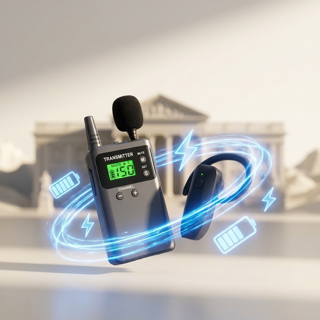 Ultra-Long Battery Life Battery Technologies for Professional Audio Guide Devices