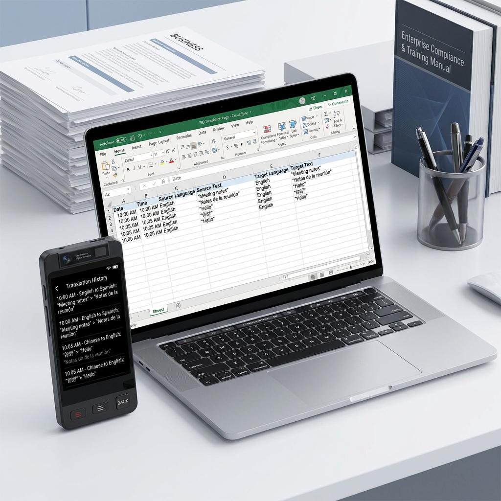Yingmi F80 Translation Record Management and Cloud Sync for Enterprise Use