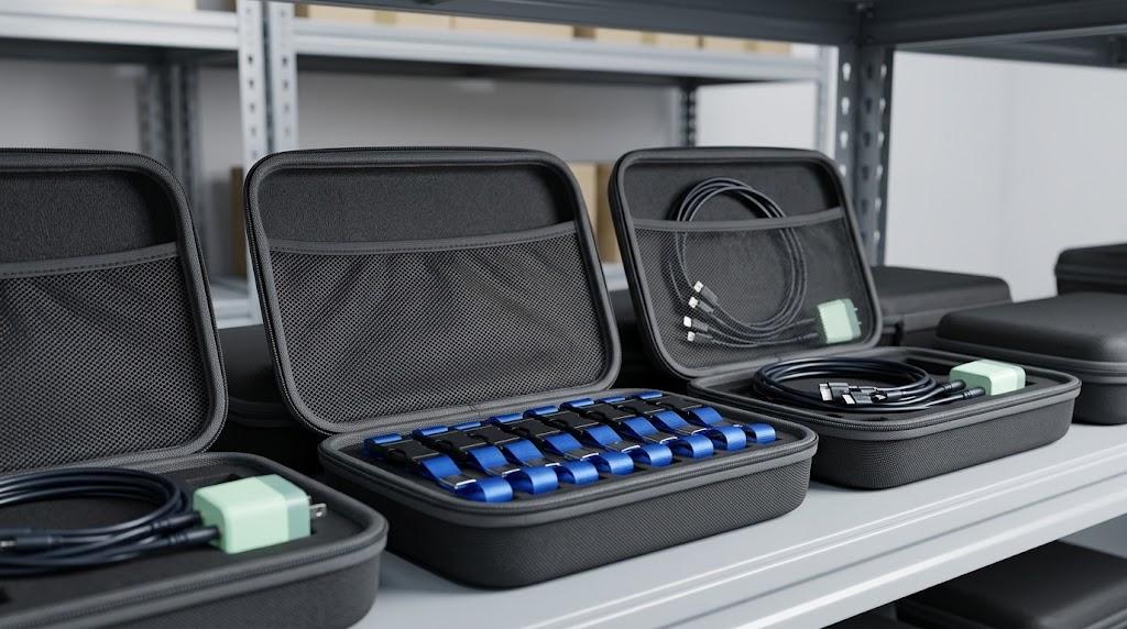 Stocked replacement parts for long-term audio guide fleet maintenance