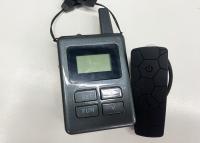 China 100 Independent Channels LCD Display Audio Guide For Battery Power for sale