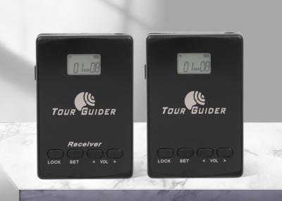 China Replaceable AAA Battery Museum Audio Guide System 323 KHz Channel Spacing for sale
