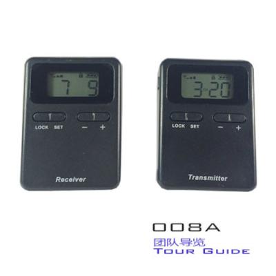 China 008A Mini Wireless Audio Guide System Audio Tour Equipment For Museum / Scenic Spot for sale