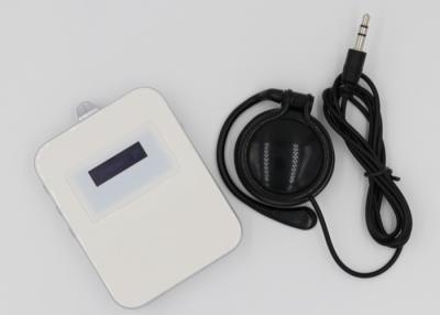 China Radio Frequency And Infrared Induction Tour Guide Device 0.5M To 30M for sale