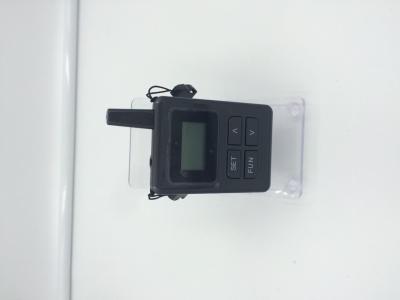 China E8 Ear - Hanging Wireless Tour Guide System Transmitter & Receiver For Tourist Reception for sale