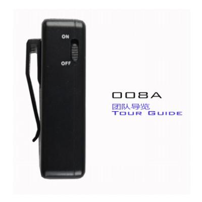 China Portable 008A Wireless Tour Guide System Transmitter And Receiver audioguide For  Museum for sale