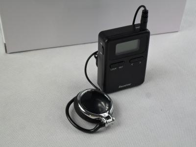 China 008A Mini Wireless Audio Guide System Transmitter And Receiver For Scenic Spot for sale