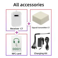 China Self C7 tour guide system with automatic sensing and NFC touch sensing dual functions for sale