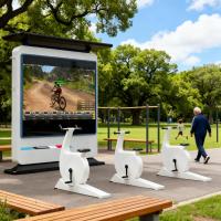 China Smart Interactive Outdoor Cycling for sale