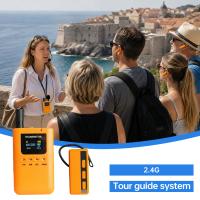 China 2.4G Bluetooth Tour Guide System for sale