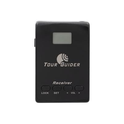 China L8 Handheld Simultaneous Interpretation Equipment Black Tour Guide Device for sale