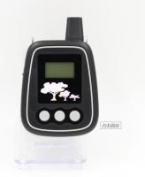 China Black Color Wireless Audio Guide System Two Transmitter For Many Receiver for sale