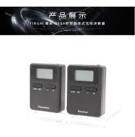 China black case Wireless Simultaneous Interpretation Equipment Ear Hanging for sale