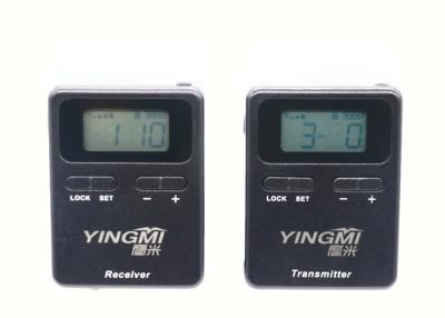 China PLL Oscillator Wireless Audio Guide System Distance 200m 158 Channel 008A for sale