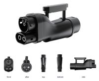 China IP65 Waterproof GBT to CCS2 EV Charging Adapter 2.0 - 250A 1000VDC High Current Performance for sale