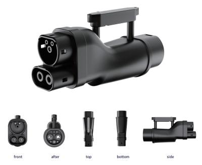 China IP65 Waterproof GBT to CCS2 EV Charging Adapter 2.0 - 250A 1000VDC High Current Performance for sale