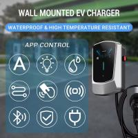 China DC Fast 7kW Wall Mounted EV Charging Station with IP65 Waterproof Rating and 200-500V DC Output for sale