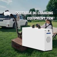 China Commercial Portable EV DC Fast Charger Station 7kW 32A with CCS CHADEMO NACS Compatibility for sale