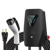 China 7.2kW 32A 220V AC EV Fast Charger Wallbox with GBT Type2 Type1 Plug and Play for Home and Commercial Use for sale