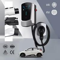 China Home Portable EV AC Charging Station 11kW 22kW 32A Wallbox with IP66 Rating for sale