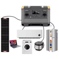 China 3000W Portable EV Emergency Charging Station with 2688Wh LiFePo4 Battery and Solar Recharging for sale