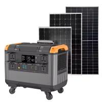 China 3000W Portable EV Emergency Charging Station with 2688Wh LiFePo4 Battery and Solar Recharging for sale