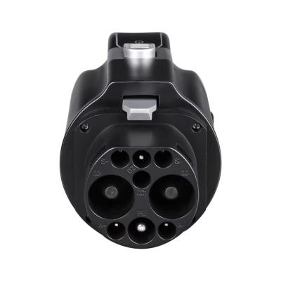 China CCS1 to GBT 1000V DC EV Charger Adapter Plug - 250A Max Current, IP67 Waterproof Rating for sale