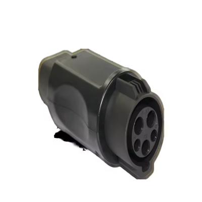 China J1772 to GBT EV Charger Adapter 240V AC 32A IP67 Waterproof Cross-Standard Connector for sale