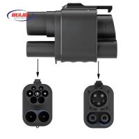 China CCS2 to CCS1 EV Charger Adapter 300V-1000V 200kW Fast Charging with IP67 Waterproof Rating for sale