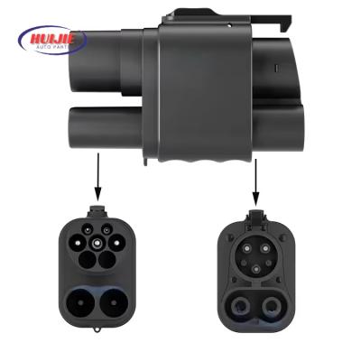 China CCS2 to CCS1 EV Charger Adapter 300V-1000V 200kW Fast Charging with IP67 Waterproof Rating for sale