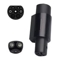 China Type2 to NACS EV Charging Adapter Plug - 200A AC 76kW Waterproof IP67 for Tesla and NACS Vehicles for sale