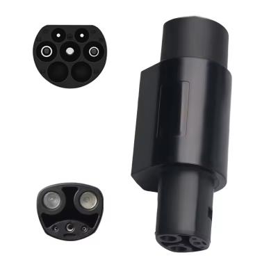 China Type2 to NACS EV Charging Adapter Plug - 200A AC 76kW Waterproof IP67 for Tesla and NACS Vehicles for sale