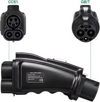 China CCS1 to GBT EV Charger Adapter 200A 1000V DC Fast Charging Plug for Commercial Use for sale