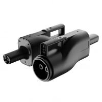 China IP55 CHAdeMO to NACS EV Adapter Connector Socket 250A 1000V DC Fast Charging for sale