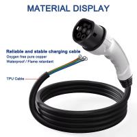 China Type 2 EV Charging Cable 48A 250V Single-Phase IEC 62196-2 Mode 2 with IP55 Rating for sale