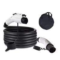 China Type 2 to SAE J1772 EV Charger Adapter - 32A 250V AC with 5m Cable and IP54 Rating for sale