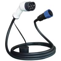 China 16A 32A Level 2 EV Charger Extension Cord with V2L Functionality Type 2 Mode 2 5m-10m Cable for sale