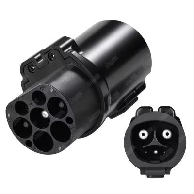 China Tesla NACS to GBT AC Charging Adapter 80A 240V for Chinese EVs for sale