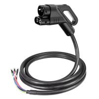 China IP54 Waterproof CCS2 DC EV Charger Cable 40A/80A 1000V Custom Length for European Electric Vehicles for sale