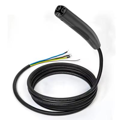 China NACS Tesla EV Charger Connector Cable 32A/48A 5M with IP55 Rating for Electric Vehicles for sale