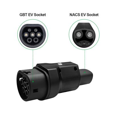 China GBT to NACS EV Charger Adapter 250A DC 1000V for Tesla Model S 3 X Y for sale