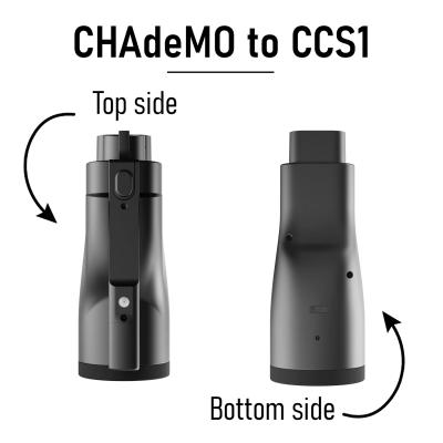 China CHAdeMO to CCS1 Adapter 200A 1000V DC Fast EV Charging Connector for Nissan Leaf for sale