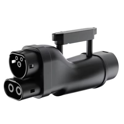 China GBT to CCS2 EV Charging Adapter 1000V DC 250A IP67 Waterproof Fast Charger Plug for sale